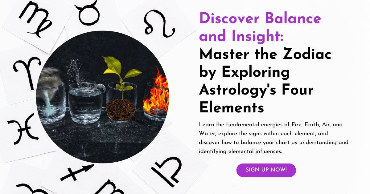 Learn The Zodiac Via The Elements Mini-Course - Quest Mystic